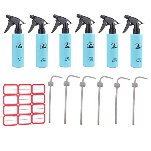 500ml Empty Anti-Static ESD Safe Spray Refillable Bottles with Gift one ...