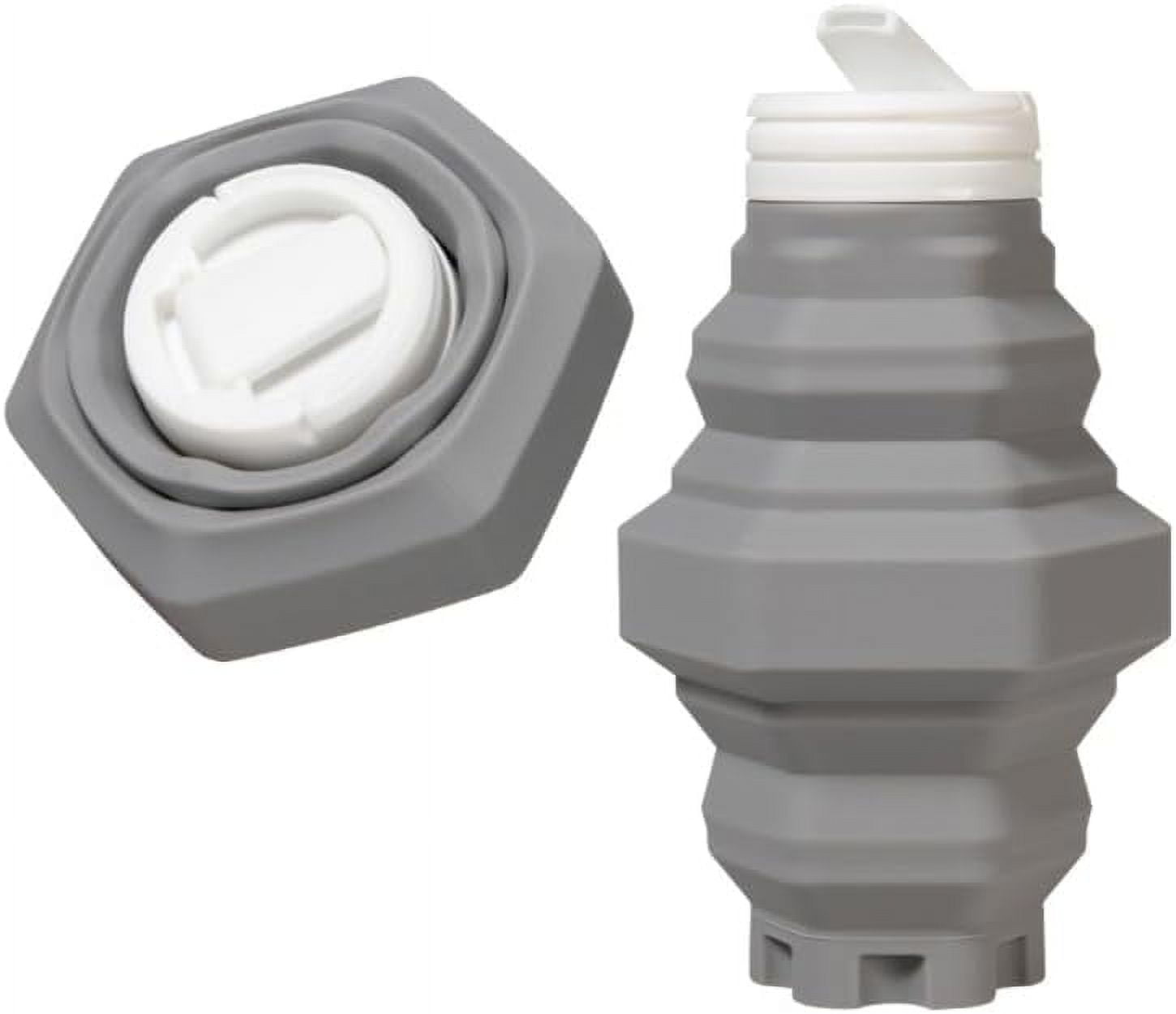 500ml Folding Water Bottle Soft Flasks Drinking Water Bottles ...