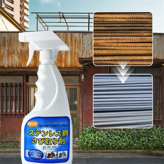 500ml Rust Remover Spray, Heavy Duty Rust Removal, Multipurpose Rust ...