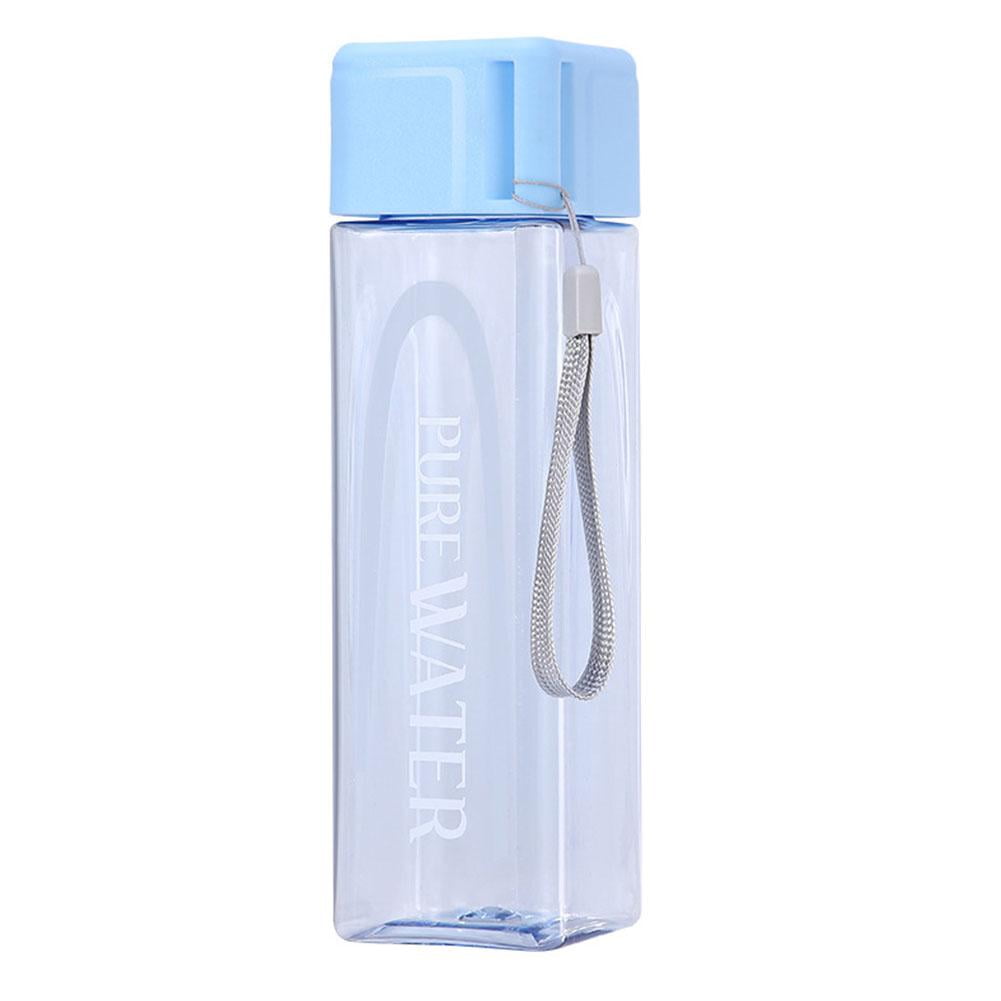 500ml Simple Square Water Bottle New U2H4 - Walmart.com