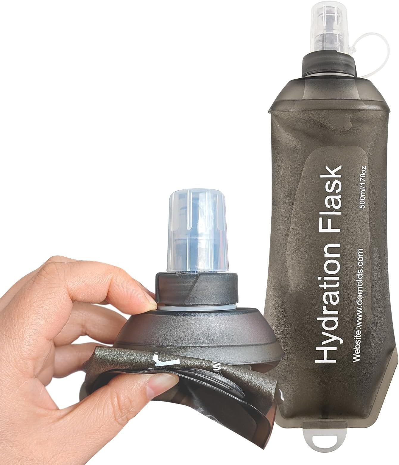 500ml Soft Flask, Soft Water Bottle for Hydration Packs, Running ...