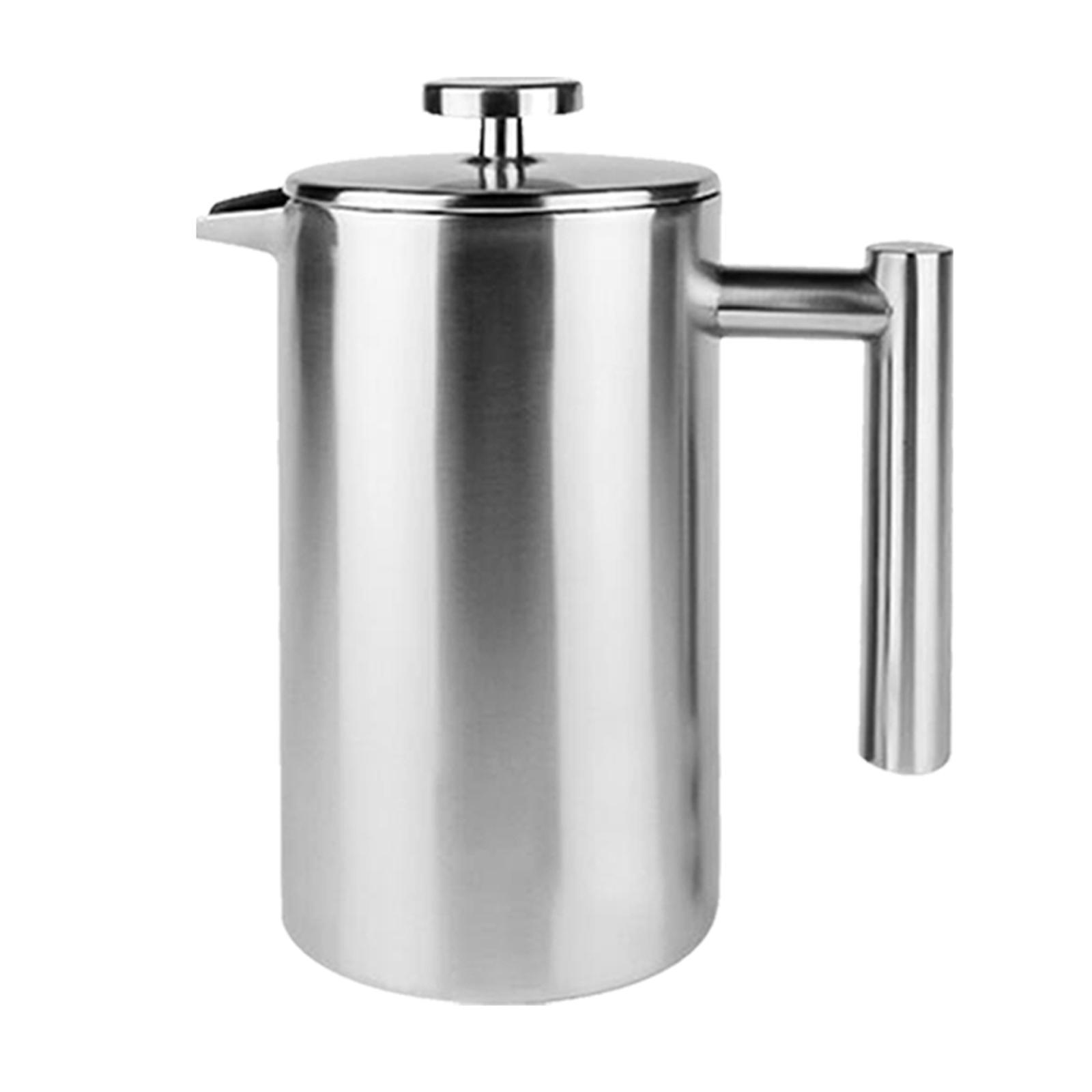 500ml Stainless Coffee Maker Cafetiere French Filter Plunger - Walmart.com