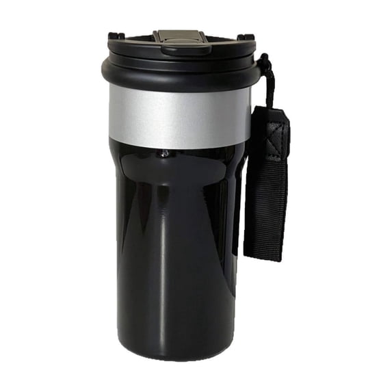 500ml Stainless Insulated Water Bottle with Straw - Large Capacity ...