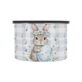500ml Stainless Steel Food Storage Containers Bunny Holding Blue Easter ...