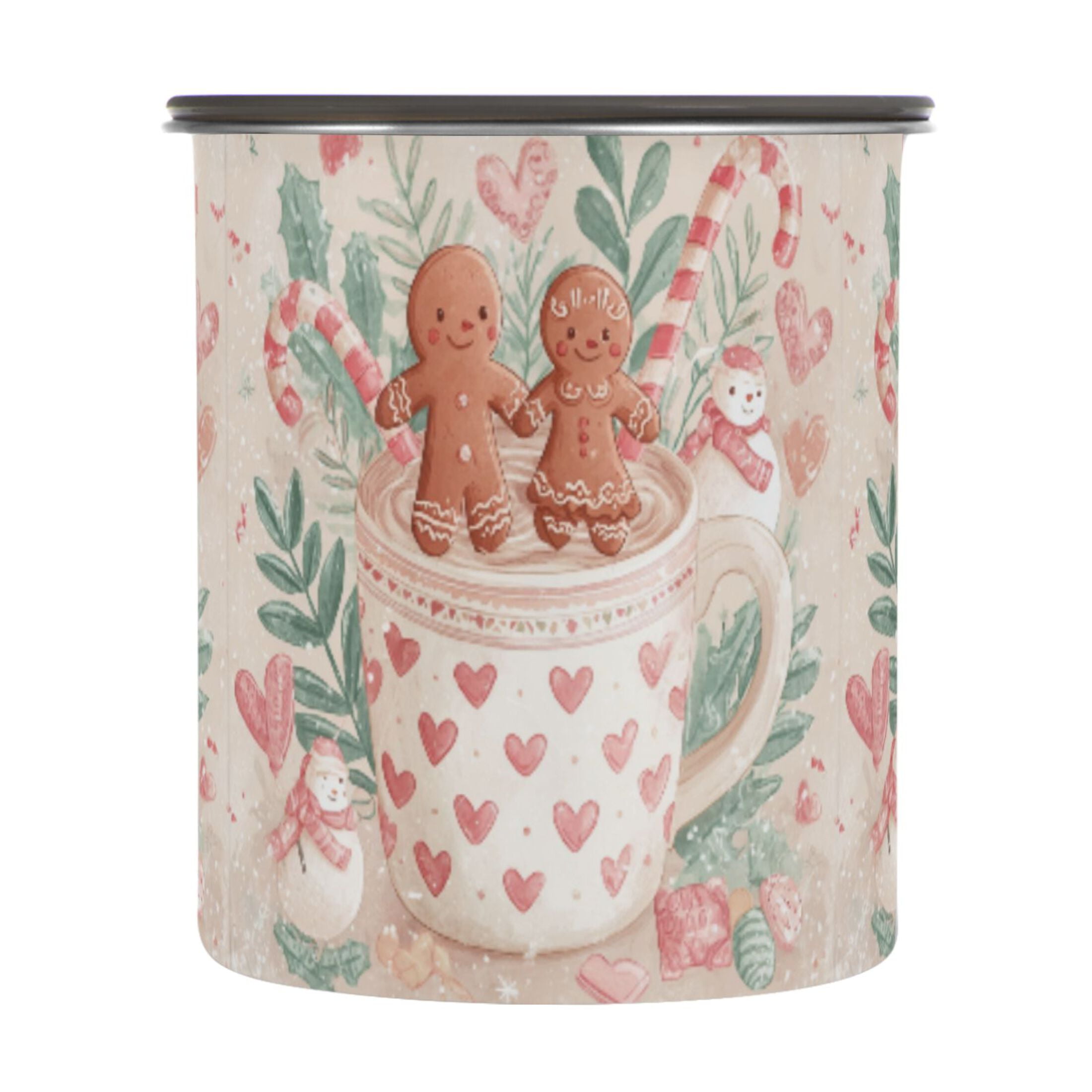 500ml Stainless Steel Food Storage Containers Cute Christmas Design ...