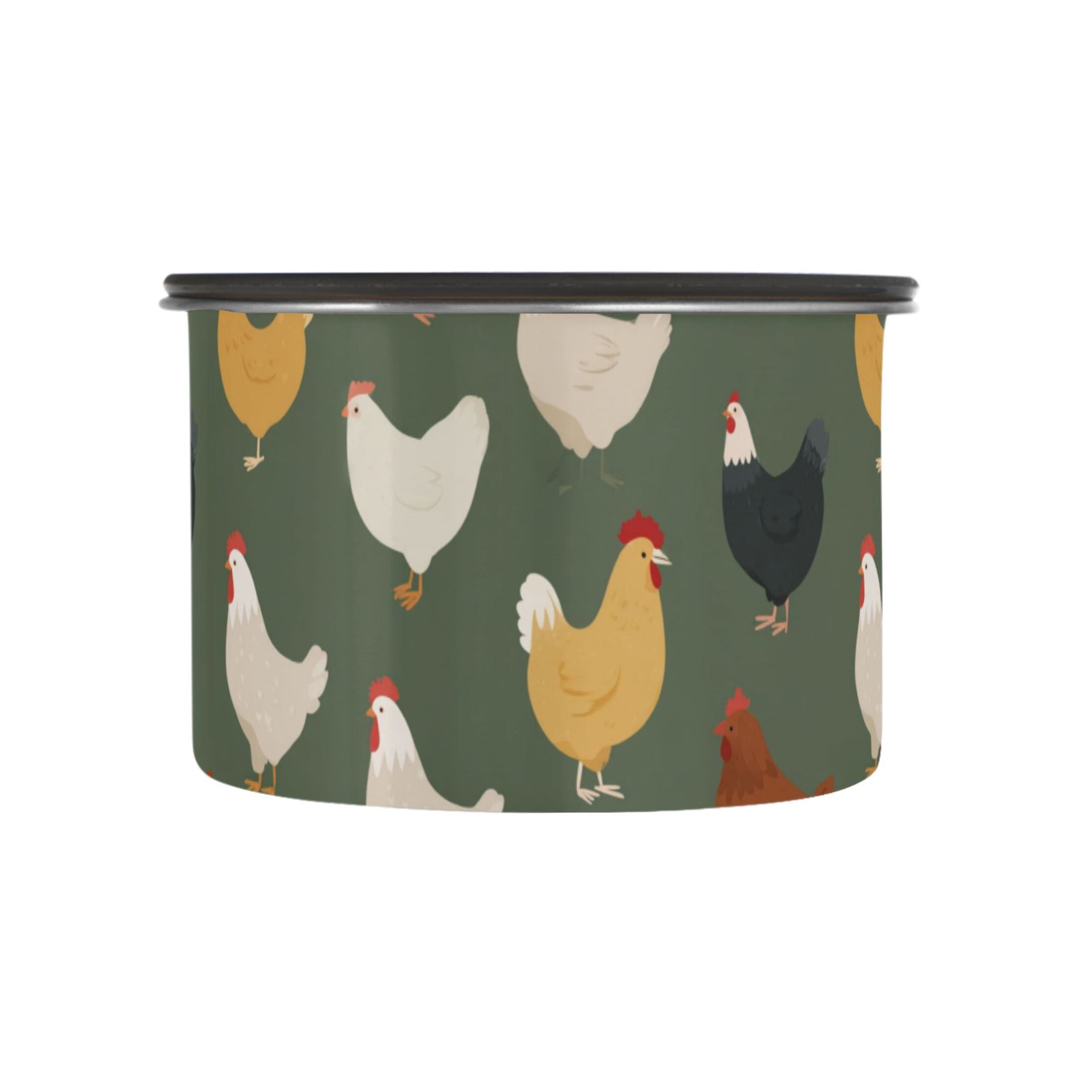 500ml Stainless Steel Food Storage Containers Cute Colorful Chickens ...