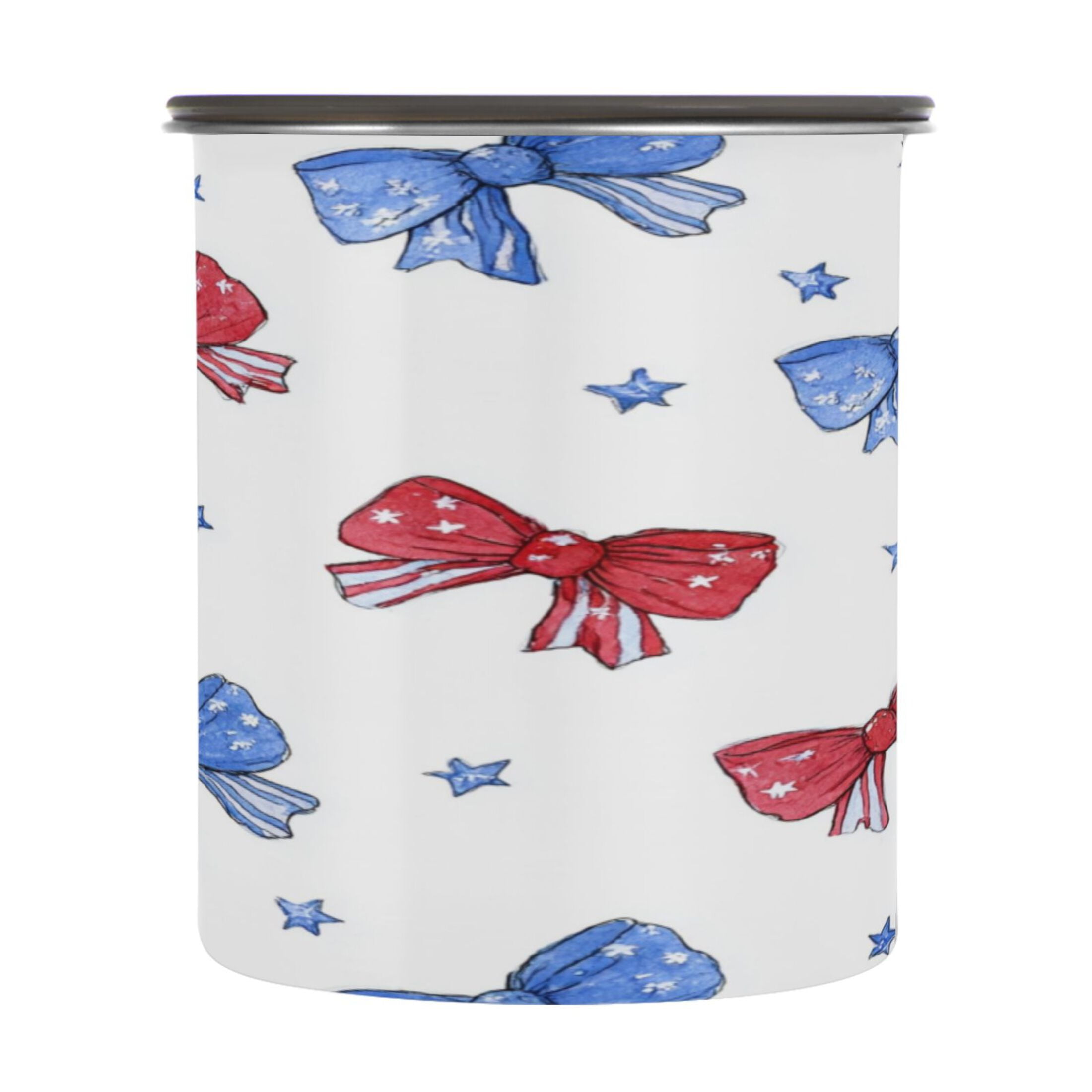 500ml Stainless Steel Food Storage Containers Hand-drawn Bows Airtight ...