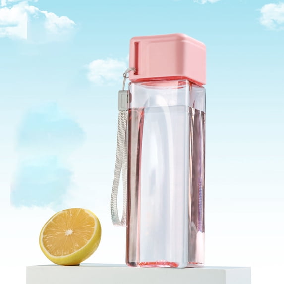 500ml Transparent Plastic Water Cup | Large Capacity Portable Sports ...