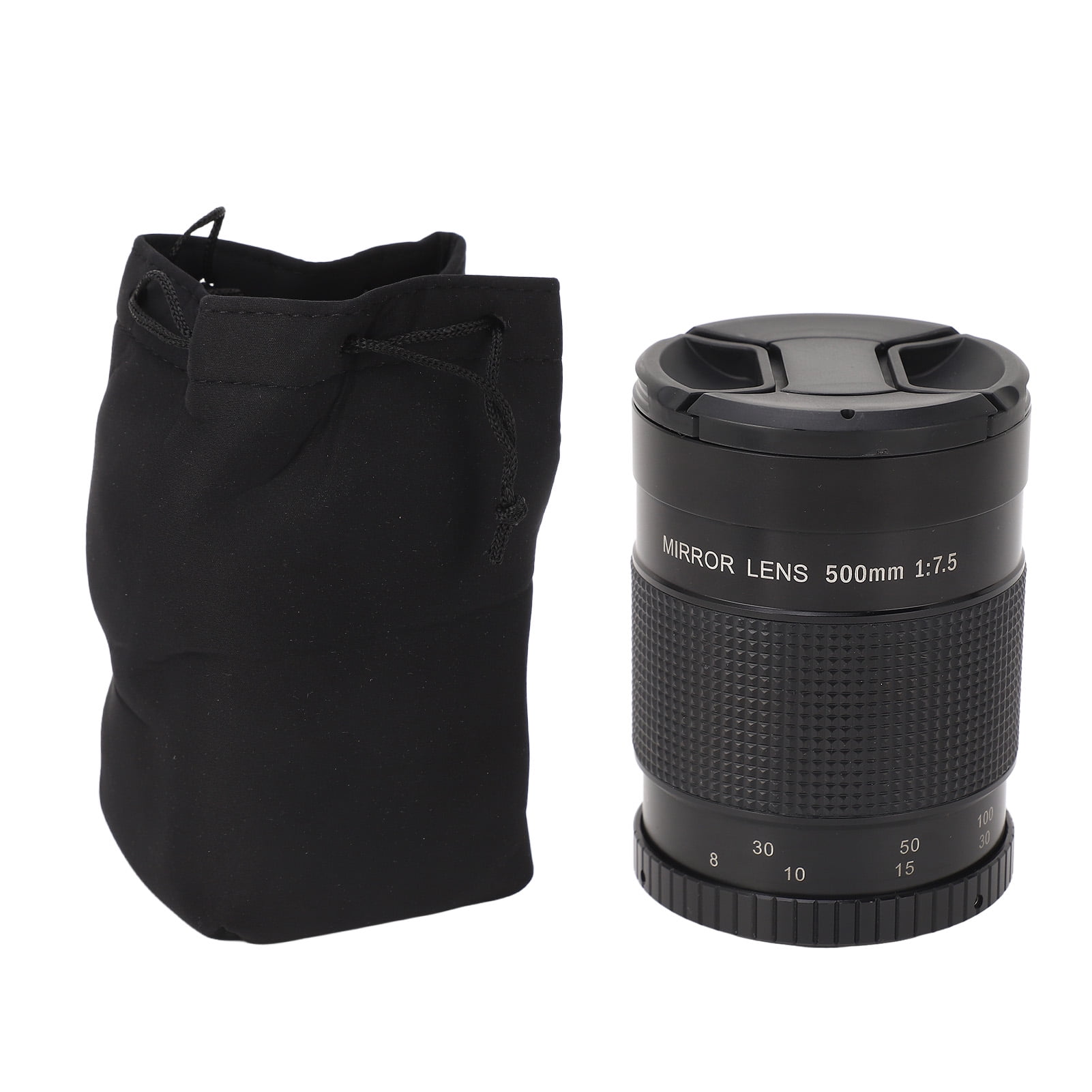500mm F7.5 Telephoto Mirror Lens with Filter and Adapter Ring for AF ...