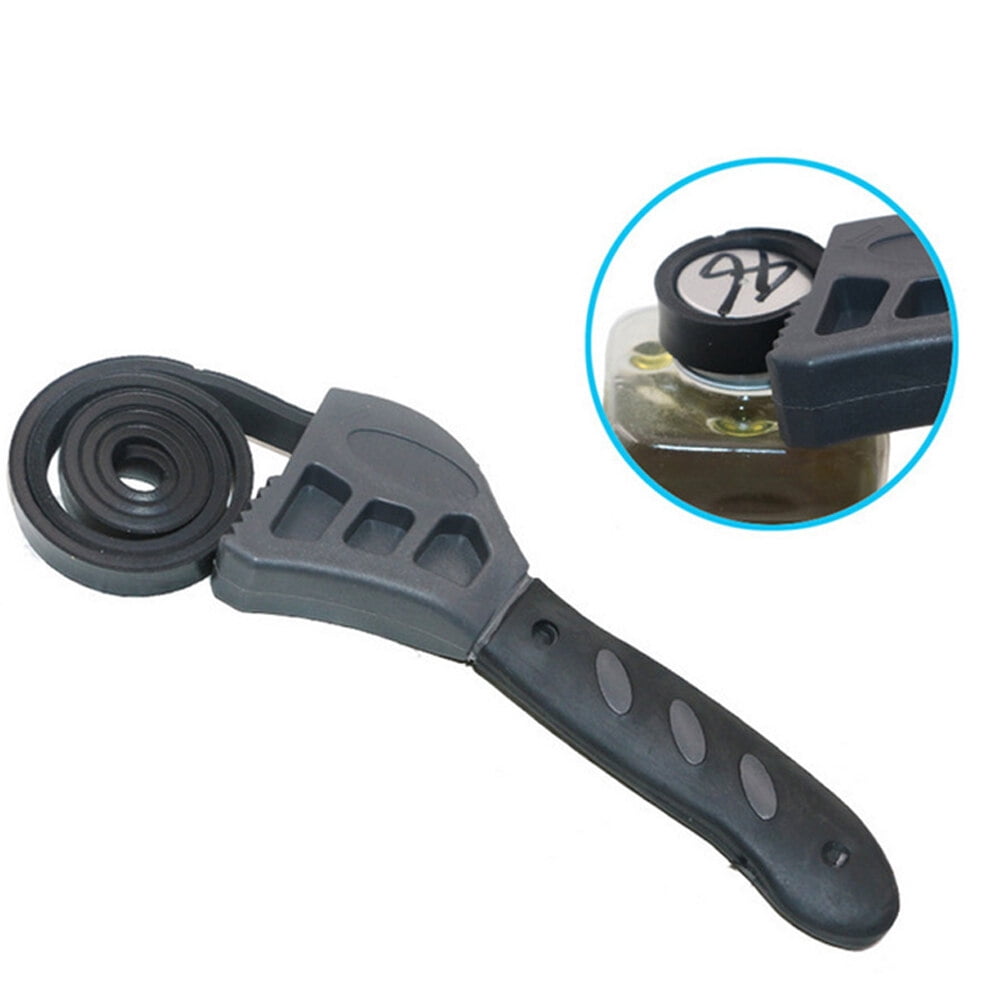 500mm Non-slip Pipeline Wrench Rubber Strap Wrench Jar Lids Tighten ...