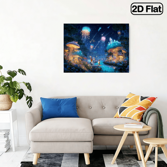 500pc Fun puzzle,frameless paper puzzle, mental exercise,suitable for ...