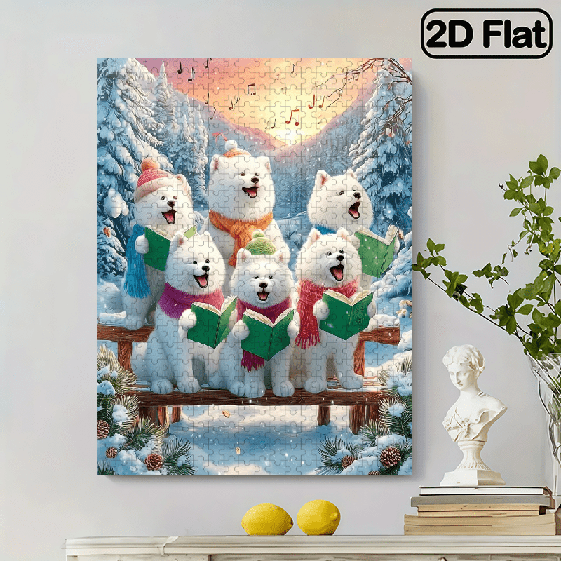500pc Fun puzzle,frameless paper puzzle, mental exercise,suitable for ...