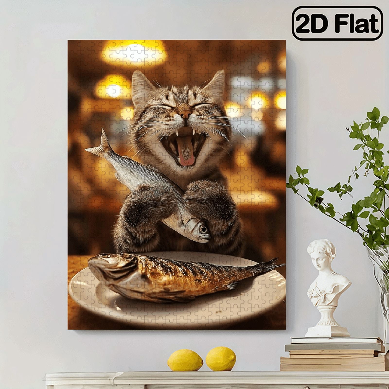 500pc Fun puzzle,frameless paper puzzle, mental exercise,suitable for ...