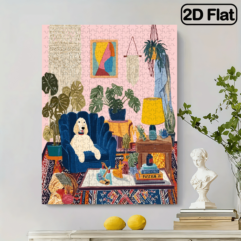 500pc Fun puzzle,frameless paper puzzle, mental exercise,suitable for ...