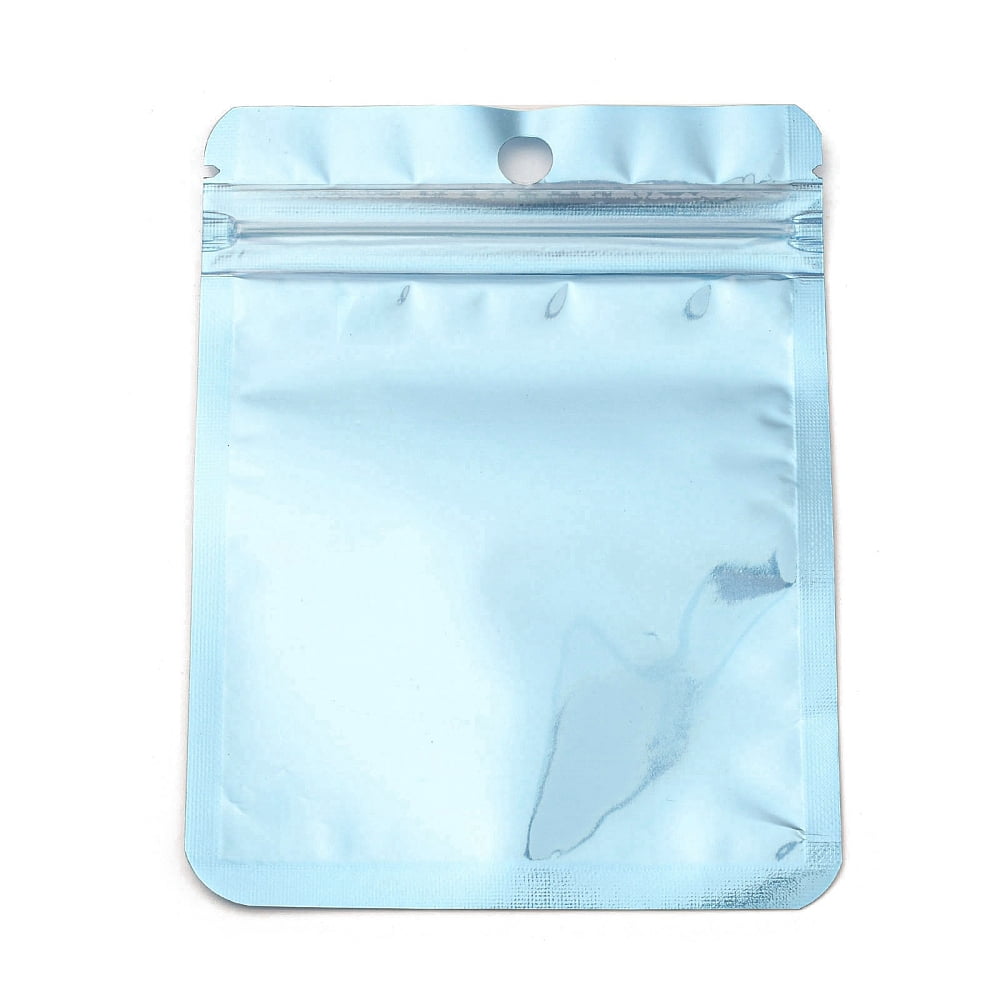 500pc Plastic Packaging Resealable Bags Top Self Seal Pouches Rectangle ...