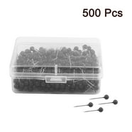Uxcell Push Pins Plastic Round Head Map Tacks Thumb Steel Point, White 500 Pack - Walmart.com