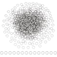 500pcs 5mm Split Jump Rings Stainless Steel Double Loops Small Key ...