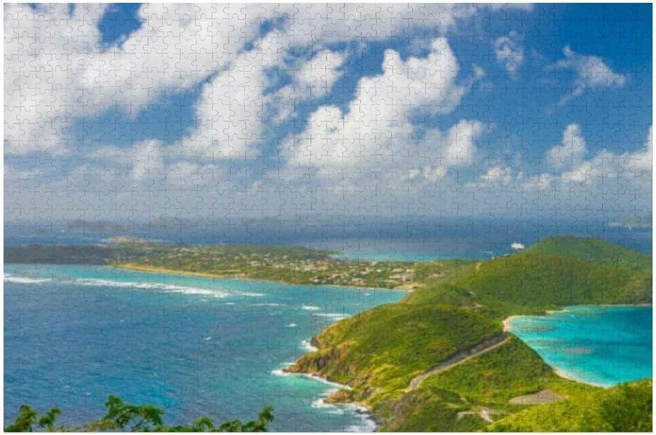 500pcs Adult Wooden Educational Puzzle Virgin Gorda British Islands ...