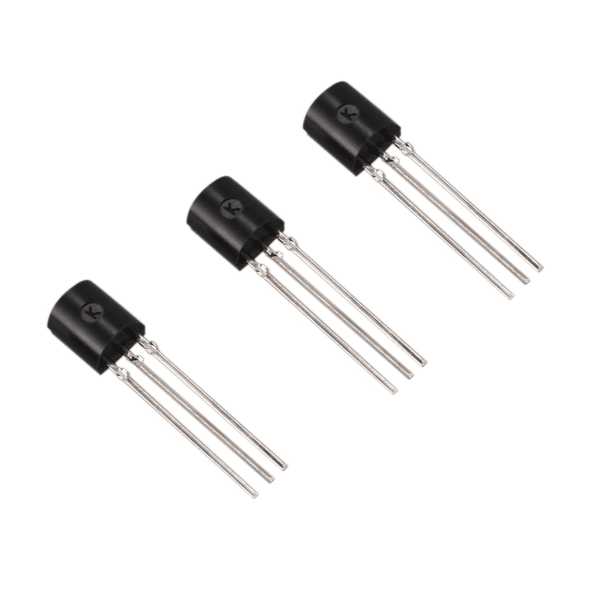 500pcs BC547 TO-92 NPN Transistor - Walmart.com