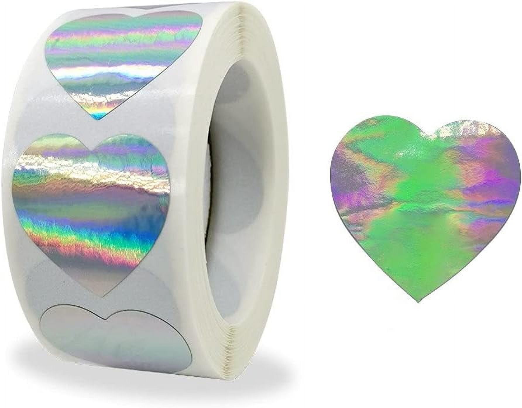 500pcs Chroma Heart Labels Stickers Color Code Dot Labels Stickers 1 ...