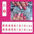 500pcs Clear False Nails Tips Lady Jelly Nail Tips Full Cover Ballerina