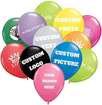 500pcs-Custom Balloons-Personalized Design-Your Own-Balloons - Balloons ...