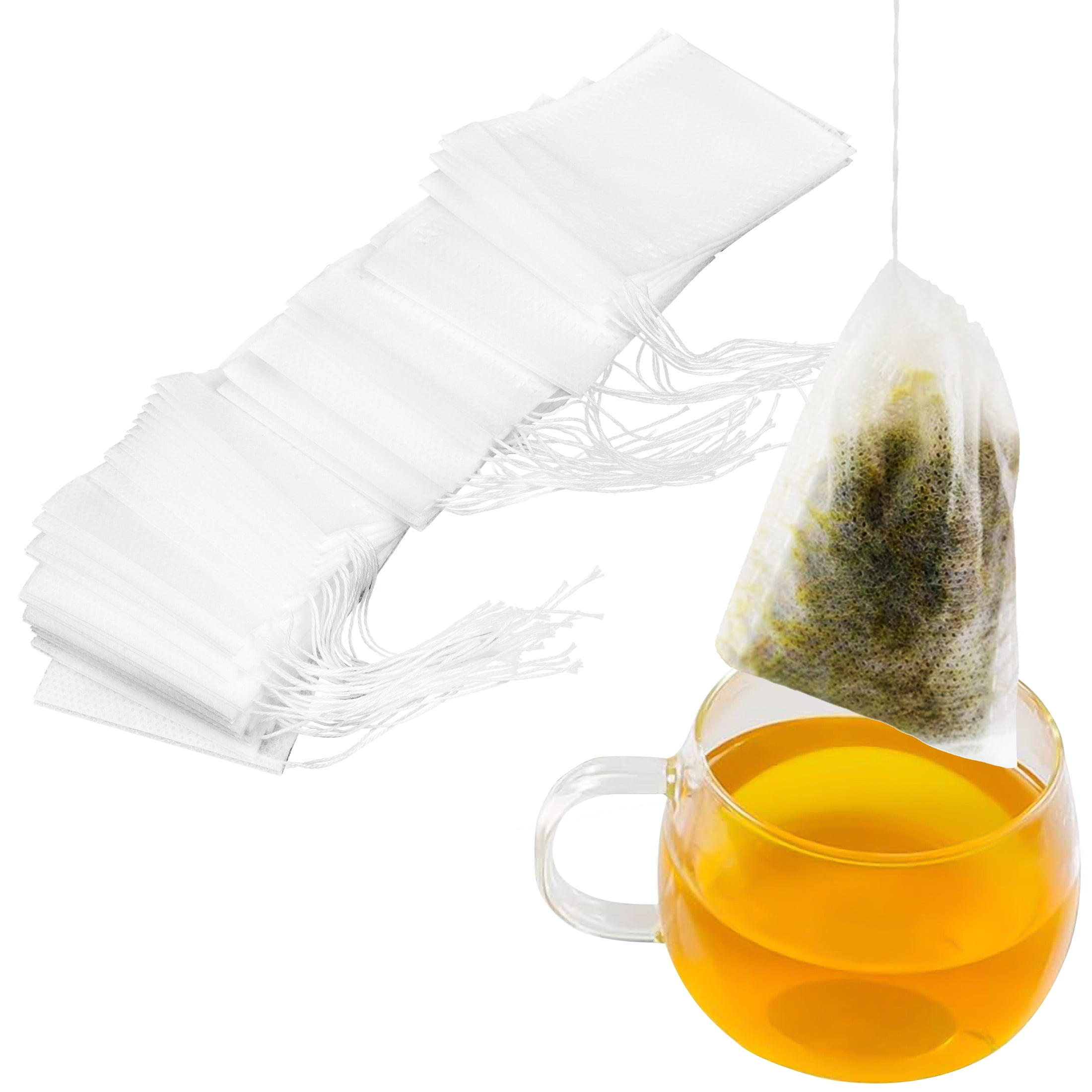 500pcs Disposable Empty Tea Bags, Tea Filter Bags for Loose Leaf Tea ...