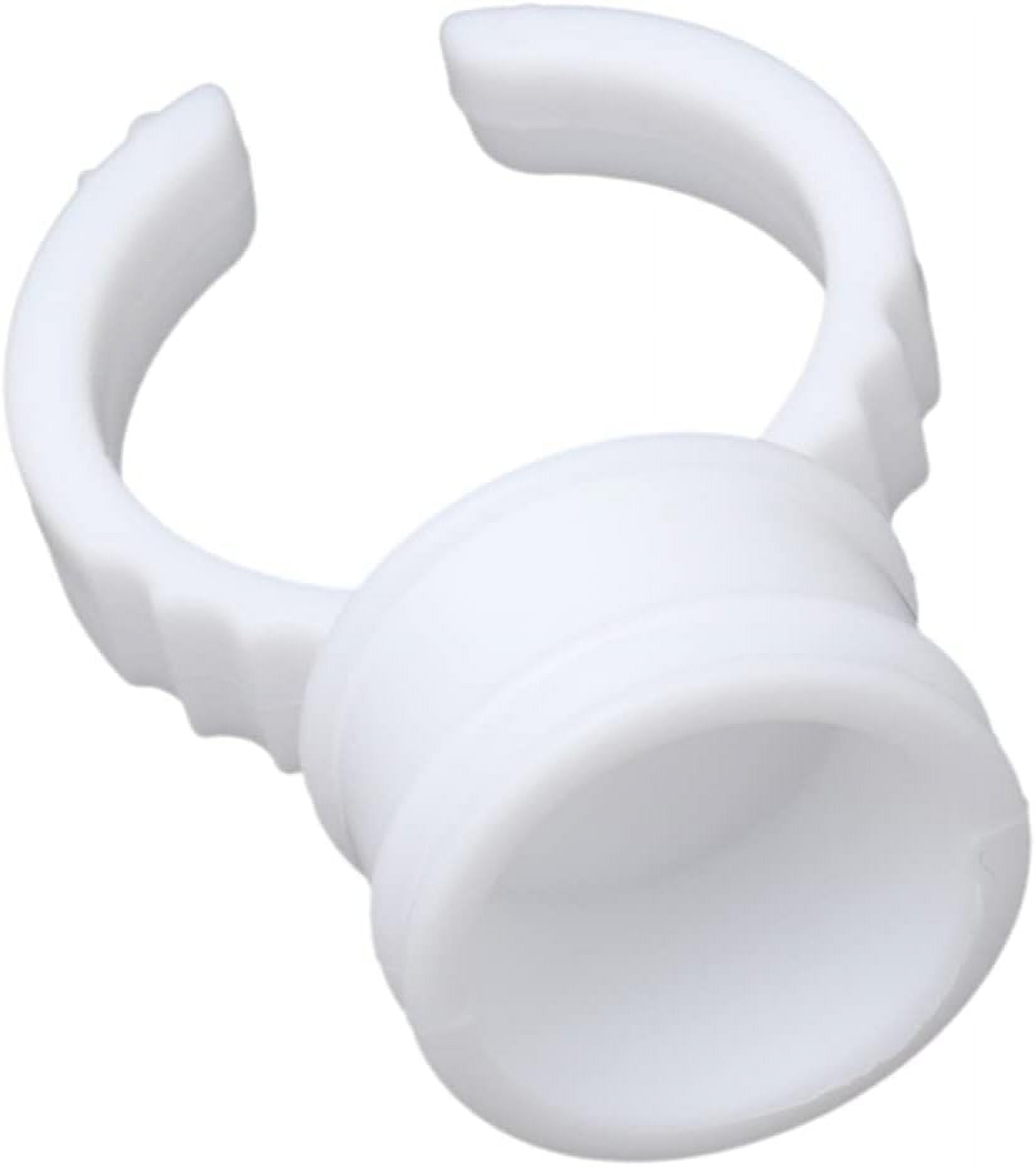 500pcs Eyelash Glue Ring Tool Stand Lash Glue Holder Tattoo Makeup ...