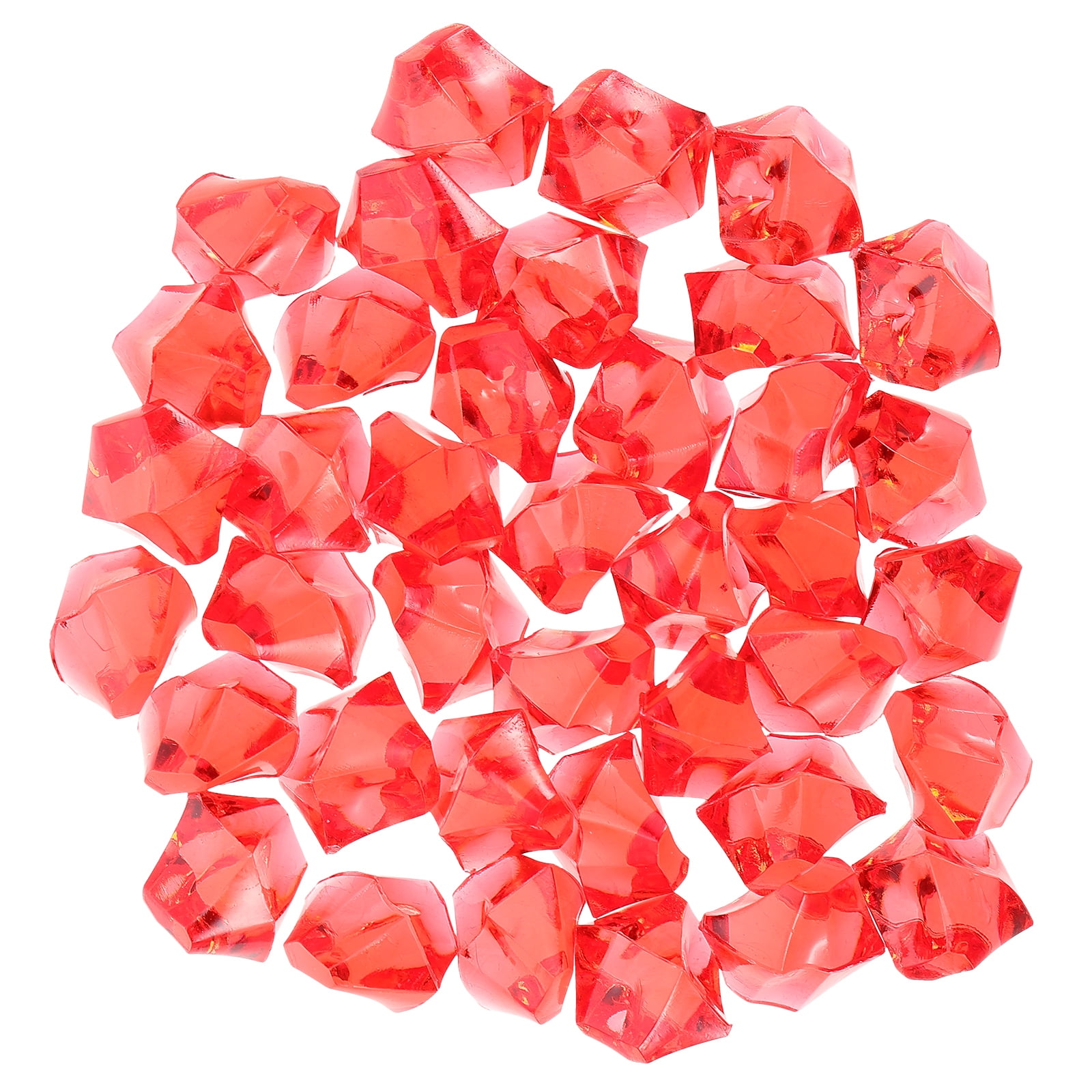 500pcs Fake Ice Rocks Acrylic Ice Rocks Fake Crushed Ices Table Scatter ...
