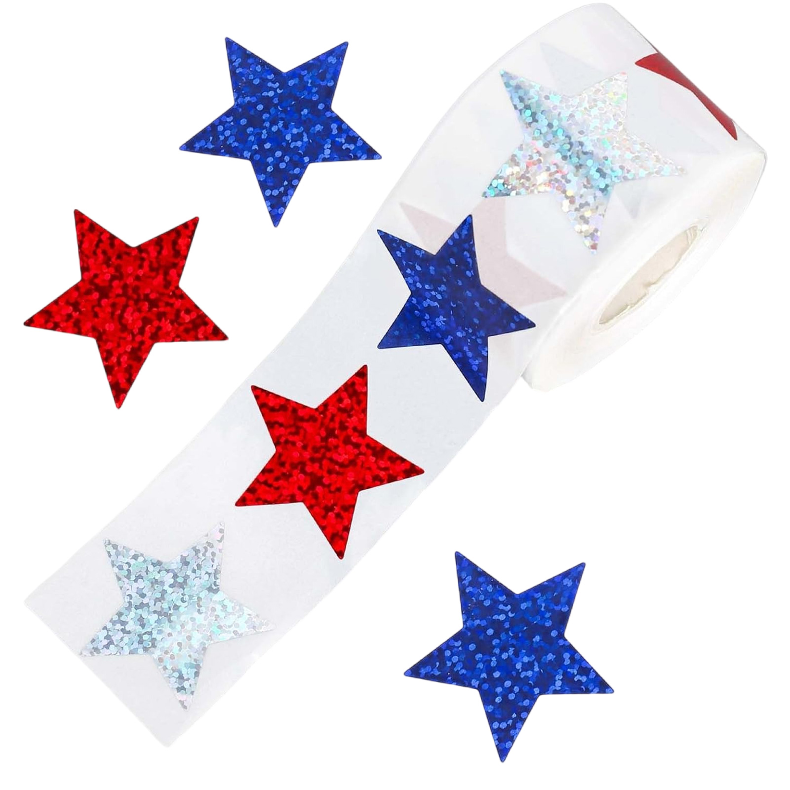 500pcs Glittering Star Stickers for Kids Rewards Shimmering Sticker for ...