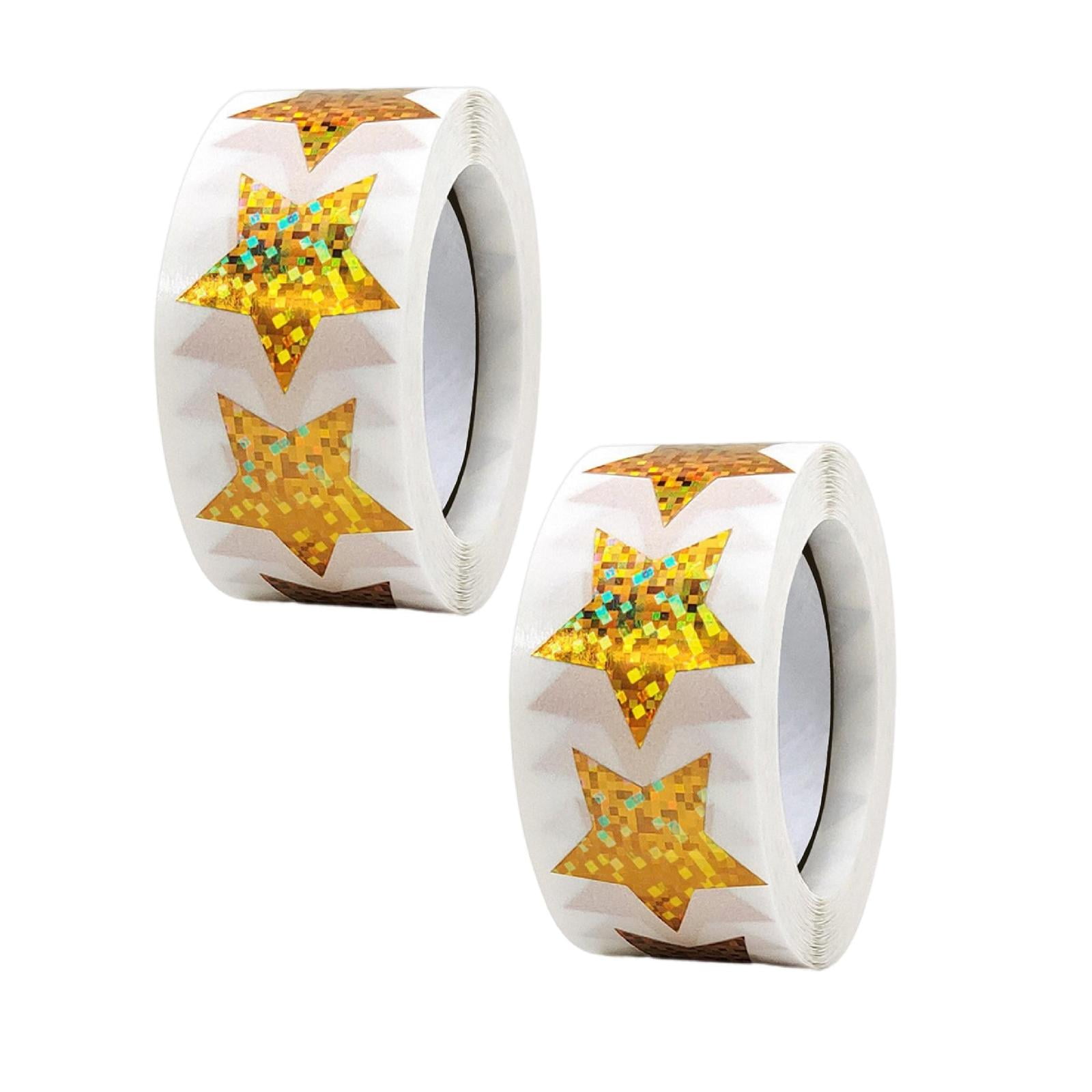 500pcs Gold Star Stickers For Kids At School Classroom 1 Inch Self ...