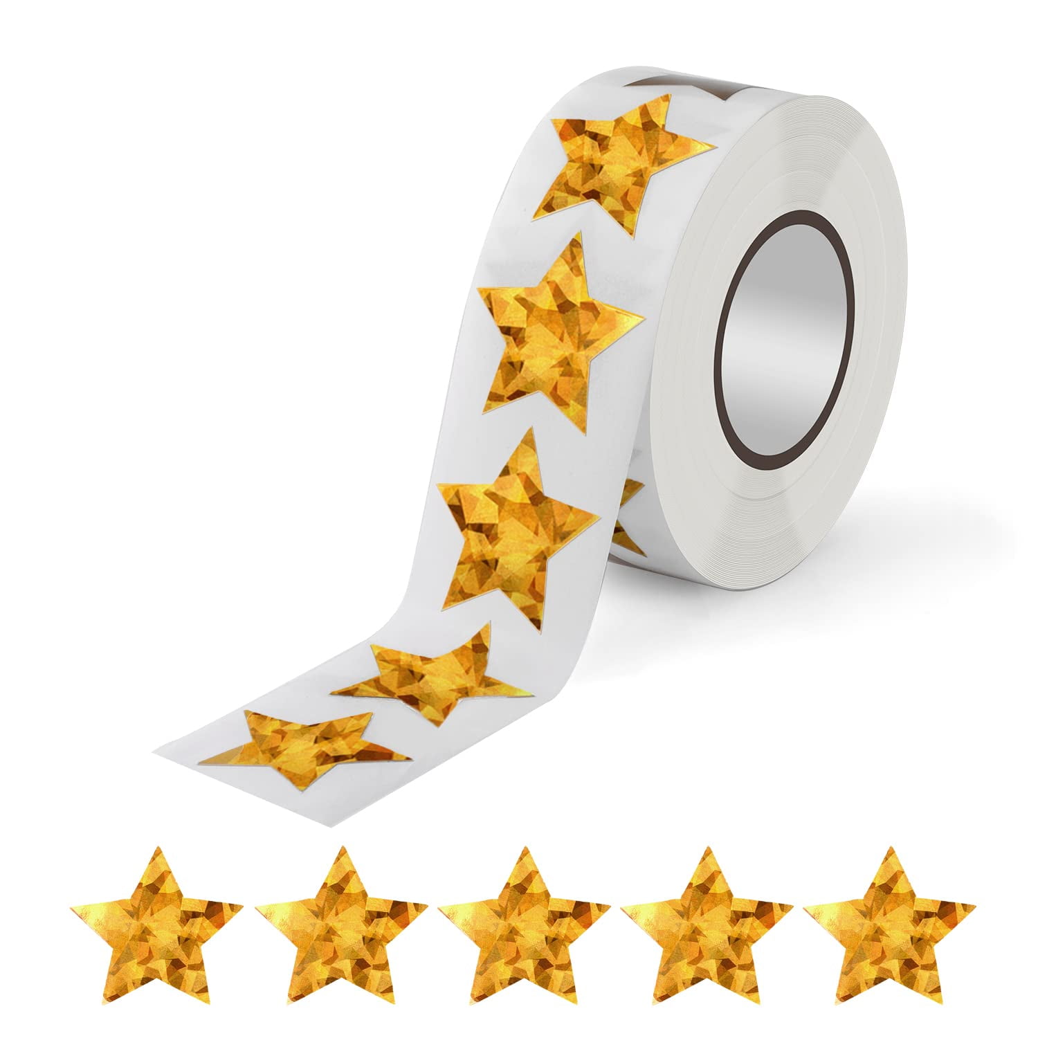 500pcs Gold Star Stickers, Star Stickers for Crafts Reward Stickers ...