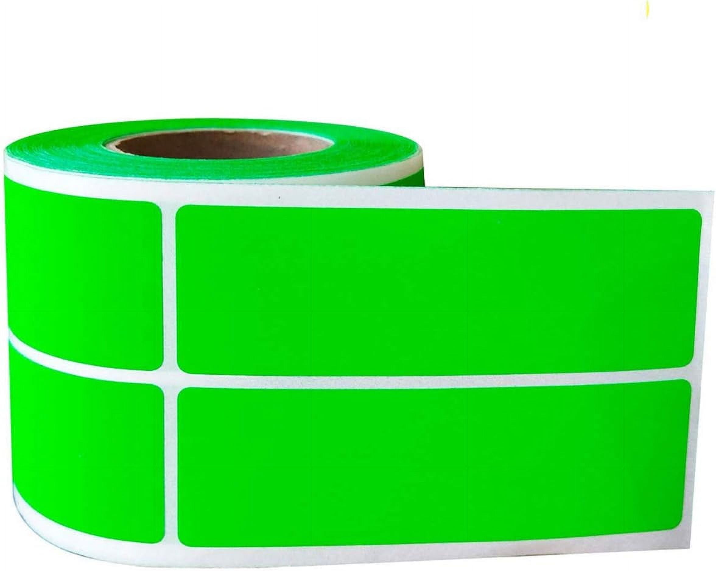 500pcs Green Color-Code Labels 1x3 Inch File Folder Name Label Adhesive ...