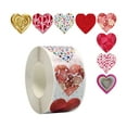 500pcs Heart Stickers , Cute Heart Stickers For Scrapbooking, Party ...