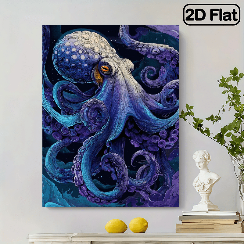 500pcs Large Octopus Ocean Jigsaw Puzzle Suitable for with Marine Life ...