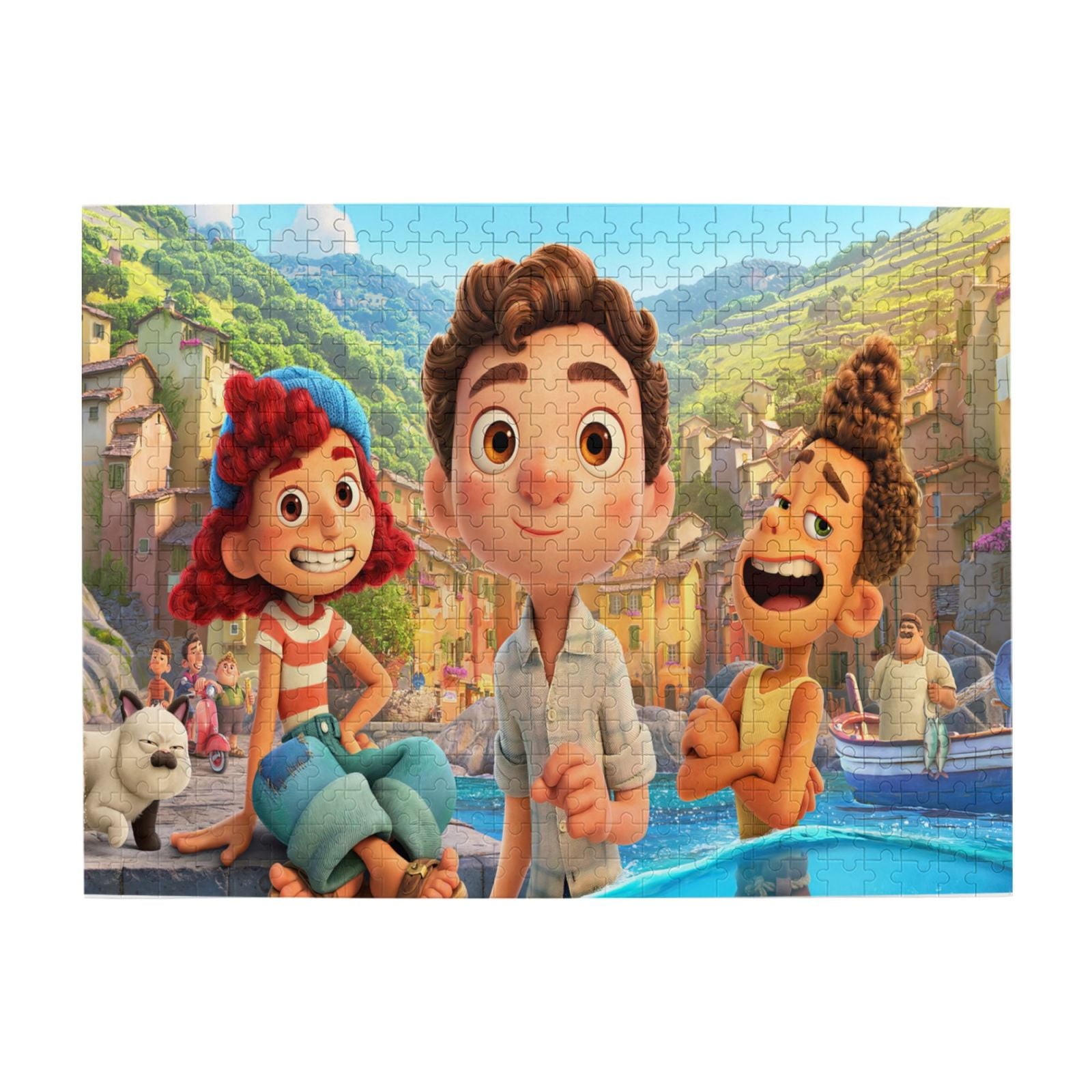 500pcs Luca Wooden Puzzle Novelty Jigsaw Puzzle Cartoon Puzzles For ...