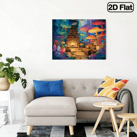 500pcs Mini Puzzle Game - Rectangular Puzzle 14.9x20.4in, Premium Thick ...