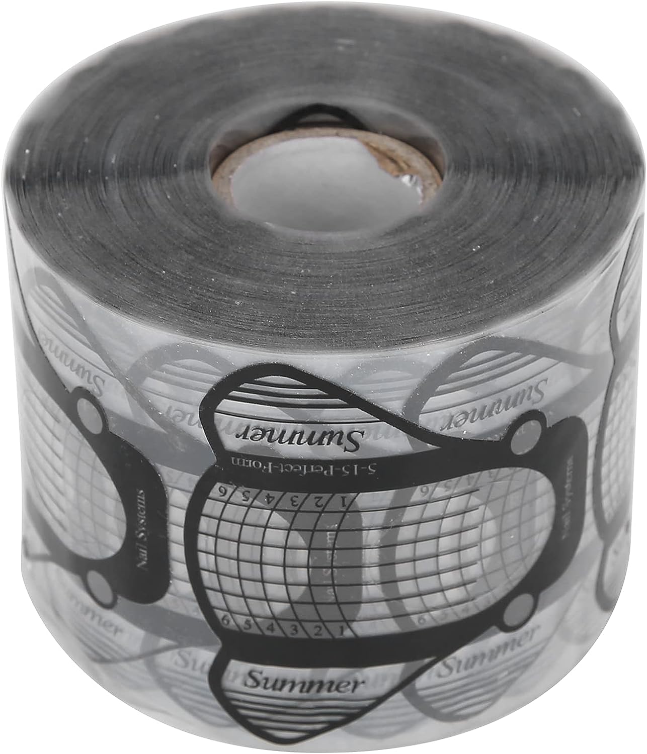 500pcs Nail Forms Self‑Adhesive Nail Extension Sticker PVC Decoration ...