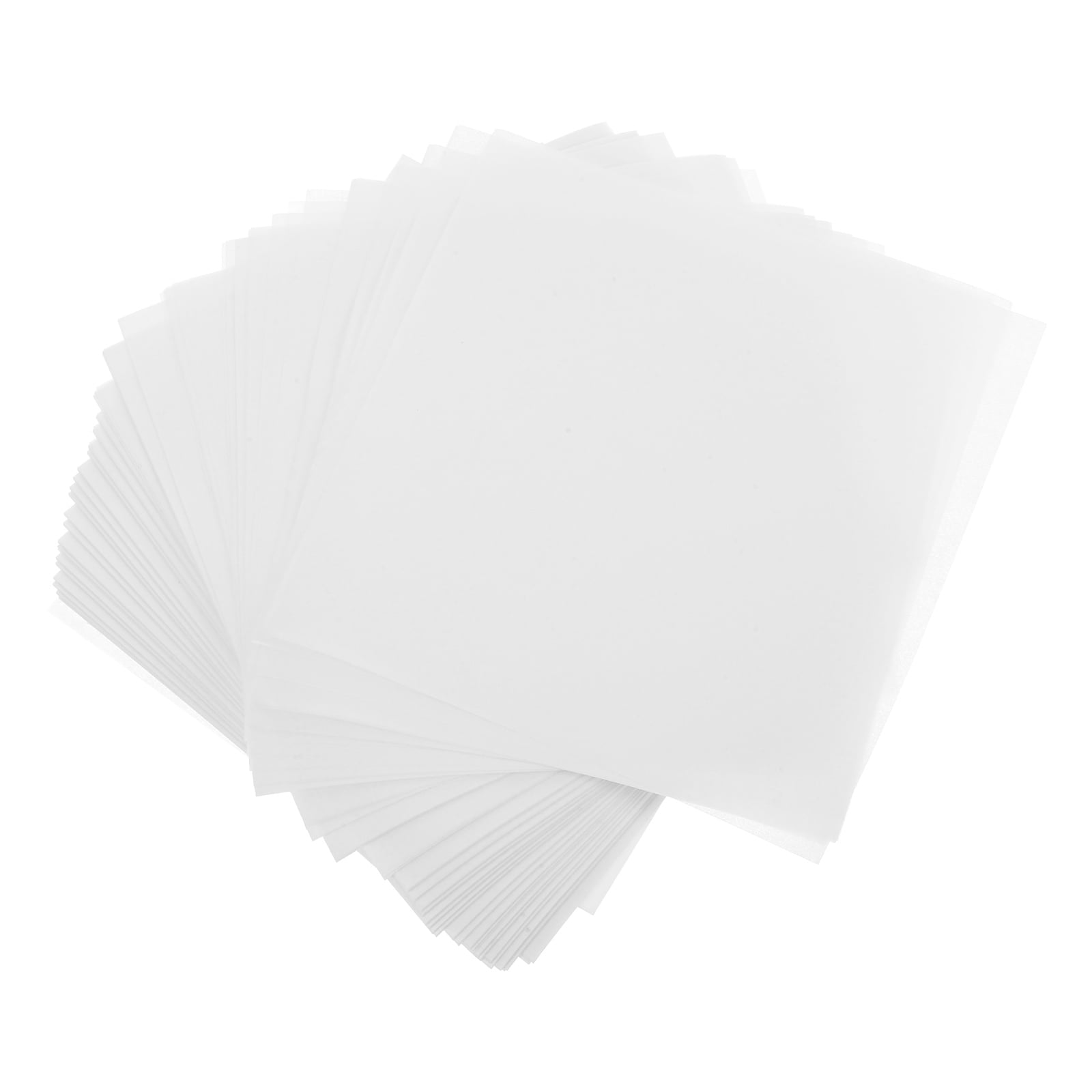 500pcs Non Stick Cellulose Weighing Paper Smooth Gloss-Absorbent Sheets ...
