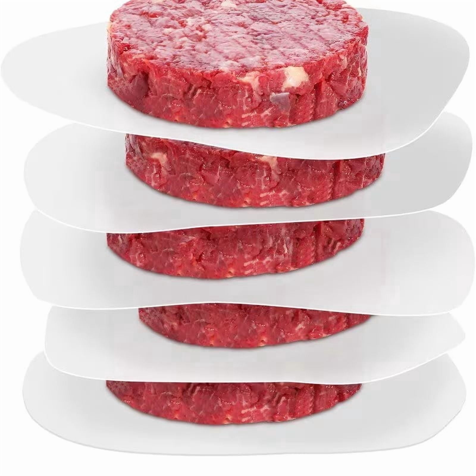 500pcs Non-Stick Pre-Cut Hamburger Paper Sheets - 4.72in Round, Oven ...