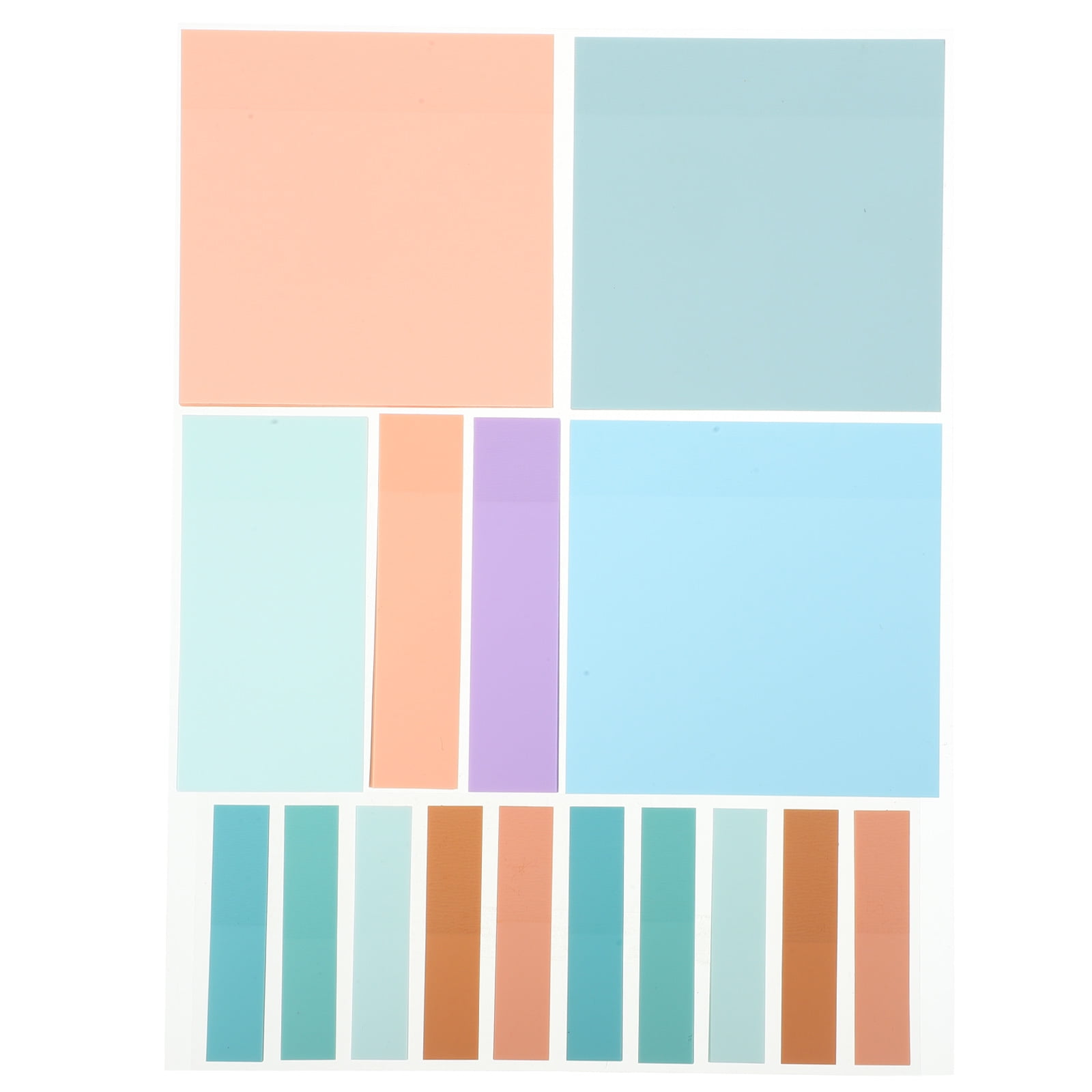 500pcs Note Stickers Office Memo Pads Adorable Adhesive Memo Stickers ...