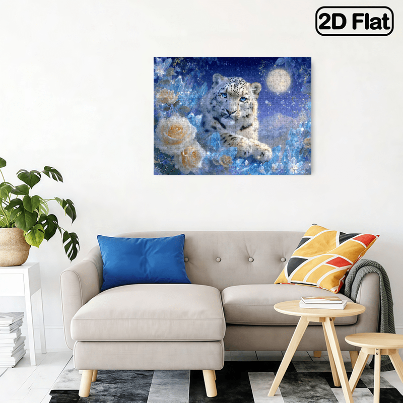 A 500pcs Puzzle for Adults Featuring a Stunning Starry Night Scene ...