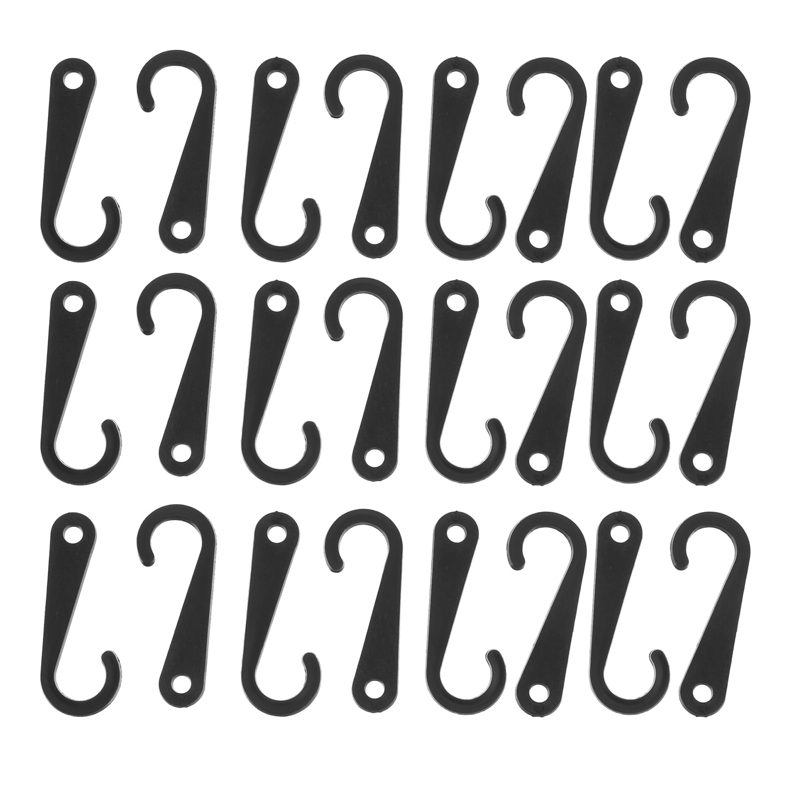 Minkissy Black Plastic Sock Display Hooks Versatile Easy-Hanging for ...