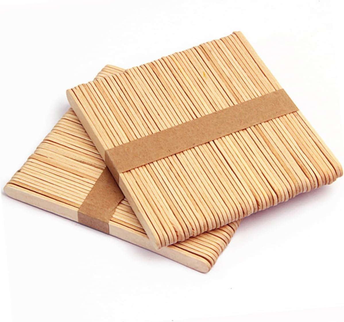 500pcs Stick for DIY Handmade Popsicle Stick Craft Sticks Wooden ...