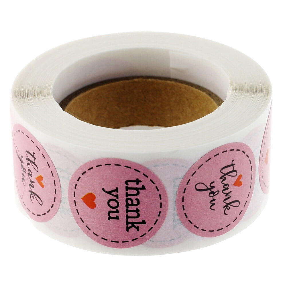 500pcs Thank You Letter DIY Sticker Gift Decals Party Sticker Decor ...