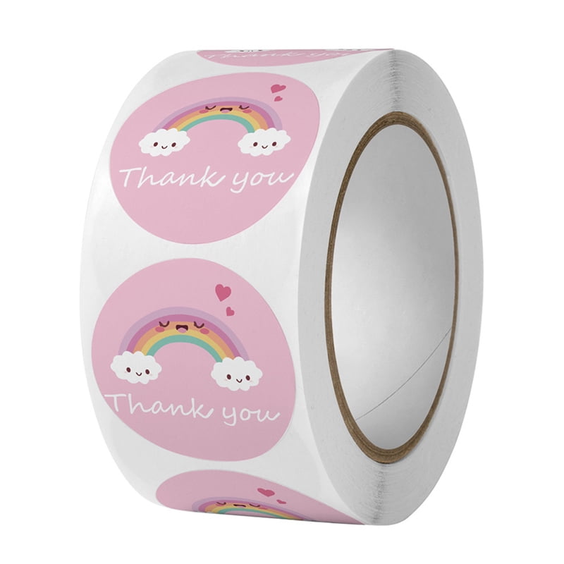 500pcs Thank You for Your Purchase Stickers Scrapbooking Gracias ...