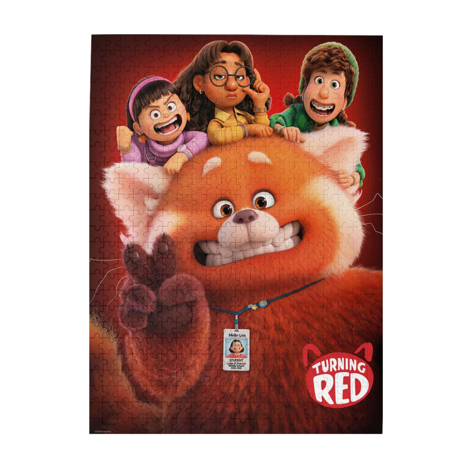 500pcs Turning Red Wooden Puzzle Novelty Jigsaw Puzzle Cartoon Puzzles ...