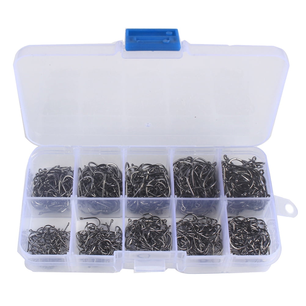 500pcs Useful Fishing Hooks Barbed Beak Bait Hook for Fishing ...