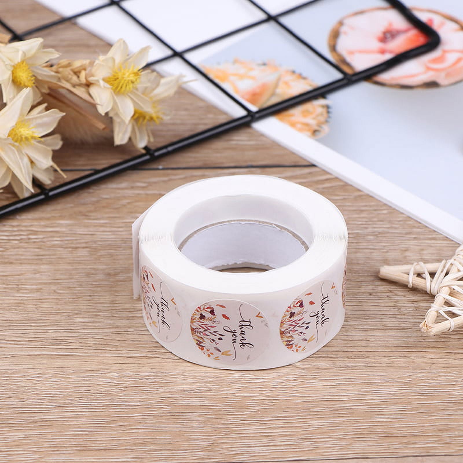 500pcs/roll Thank You Stickers for seal label Sealing sticker ...