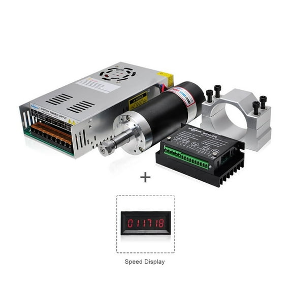 500w Brushless Spindle Motor ER11 DC Motor for CNC Milling with Power ...